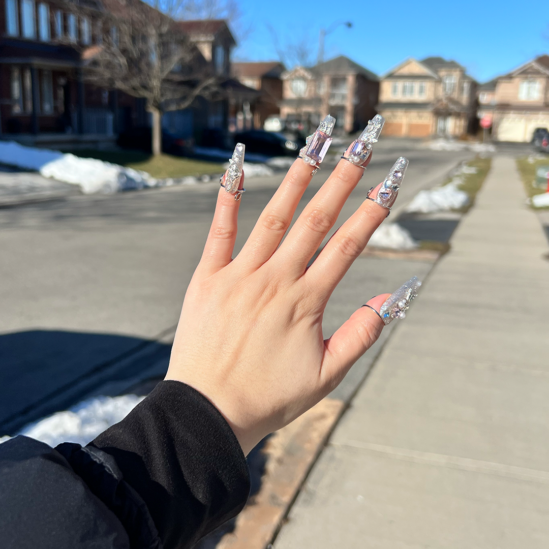 Ayesha Handcrafted Nail Rings – Ayesha's Nail Rings