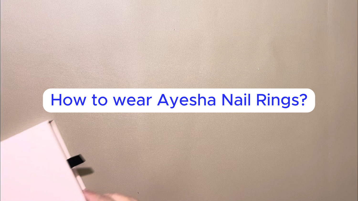 Ayesha's Wudu Nail Rings – Ayesha's Nail Rings