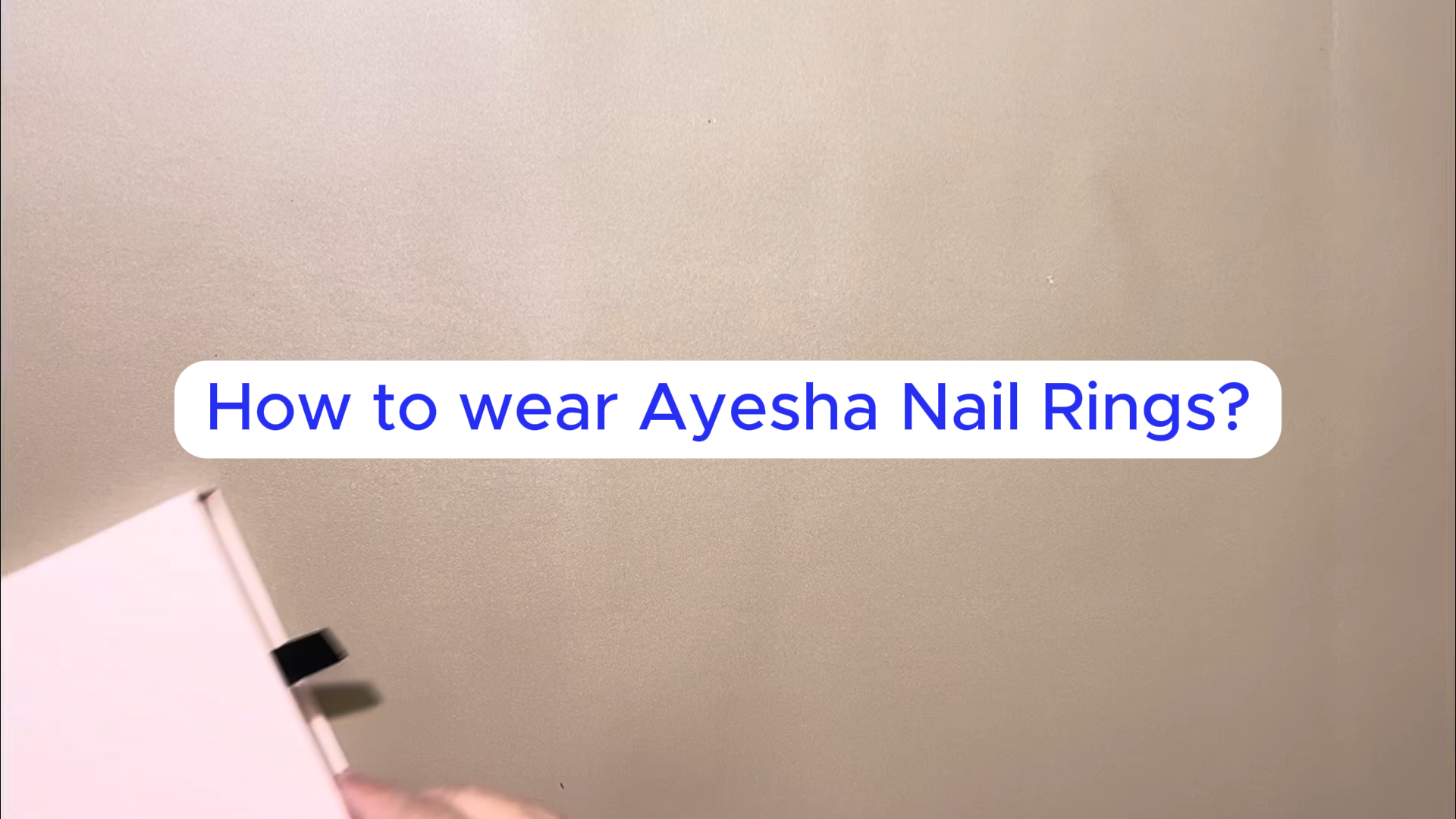 Ayesha's Wudu Nail Rings – Ayesha's Nail Rings